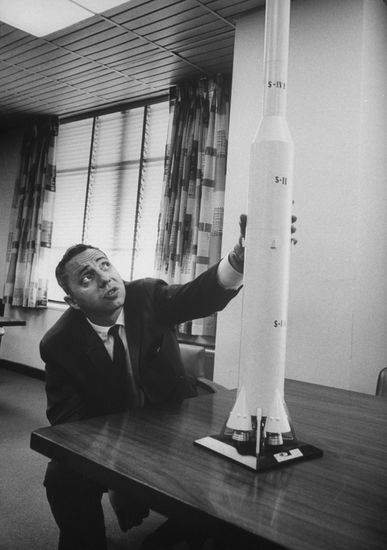 Nasa Director Manned Space Flights Brainerd Editorial Stock Photo ...