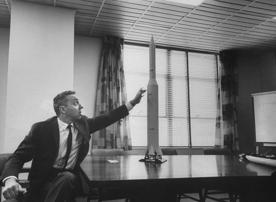 Nasa Director Manned Space Flights Brainerd Editorial Stock Photo ...