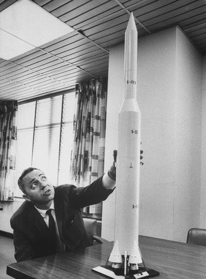 Nasa Director Manned Space Flights Brainerd Editorial Stock Photo ...