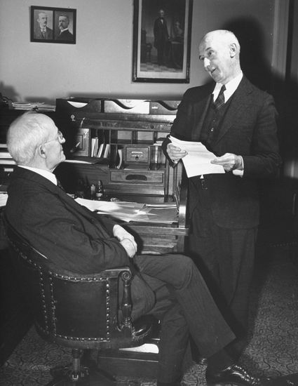 Congressman Robert Luce Talking Assistant Editorial Stock Photo - Stock ...