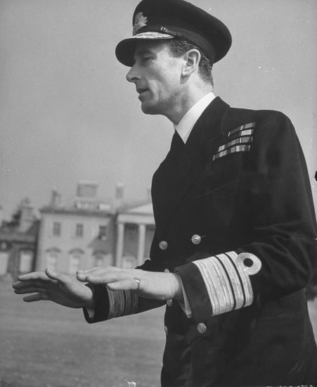 Lord Louis Mountbatten Uniform During Wwii - Foto de stock de contenido ...
