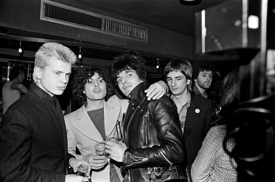 Billy Idol Marc Bolan Brian James Editorial Stock Photo - Stock Image ...