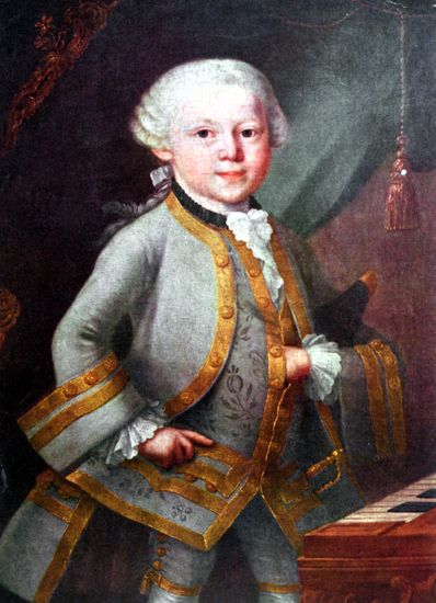 Austrian Composer Wolfgang Amadeus Mozart Child Editorial Stock Photo ...