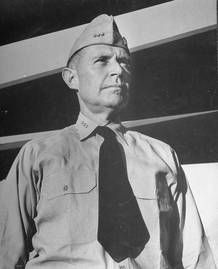 Vice Admiral Raymond Spruance Posing Pearl Editorial Stock Photo ...