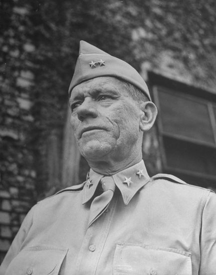 Major General Charles H Corlett Posing Editorial Stock Photo - Stock ...