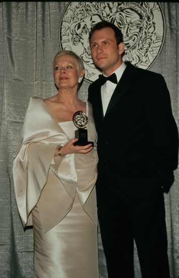 Actress Dame Judi Dench Actor Christian Editorial Stock Photo - Stock ...