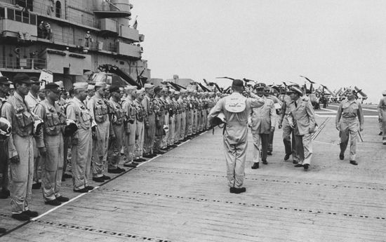 Us Navy Admiral Jerauld T Wright Editorial Stock Photo - Stock Image ...