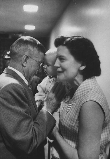 Douglas Mckay Greeting Raymond Baum 8 Editorial Stock Photo - Stock ...