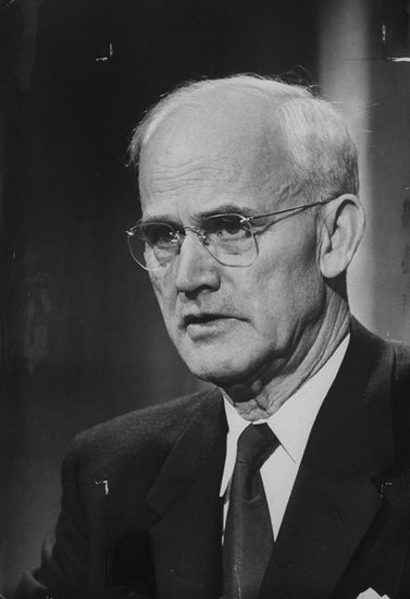 Senator Arthur V Watkins Posing Picture Editorial Stock Photo - Stock ...