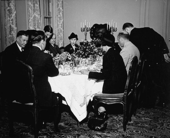 Ambassador William C Bullitt 2l Attending Editorial Stock Photo - Stock ...