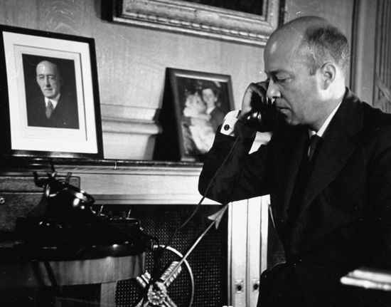 Ambassador William C Bullitt Talking On Editorial Stock Photo - Stock ...