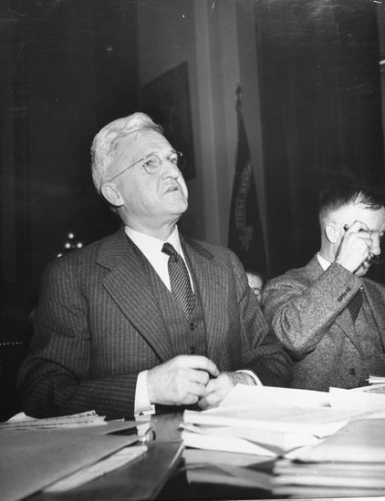 Admiral Harold R Stark Testifying Naval Editorial Stock Photo - Stock ...