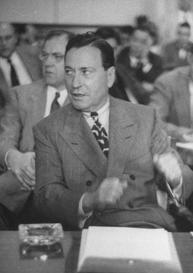 Benjamin Fairless During Senate Steel Investigation Editorial Stock ...