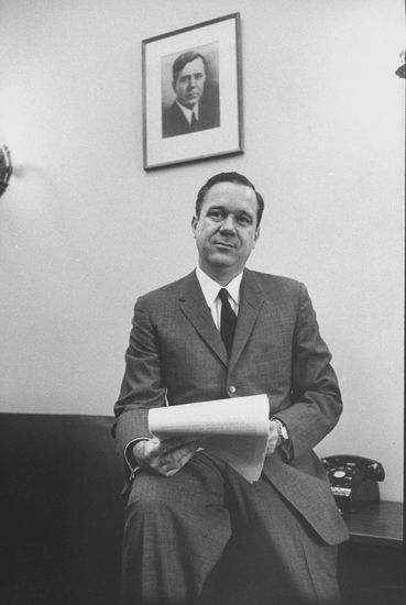 Sen Russell B Long Louisiana Probably Editorial Stock Photo - Stock ...