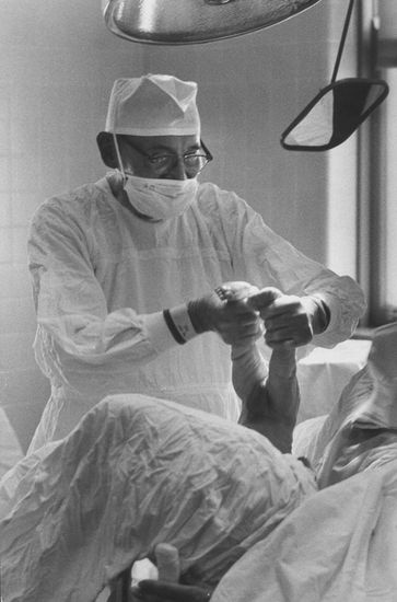 Dr Fred Pfeifer Delivering New Born Editorial Stock Photo - Stock Image ...