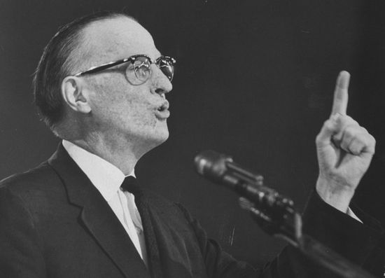 Rep Walter H Judd Delivering Keynote Editorial Stock Photo - Stock ...