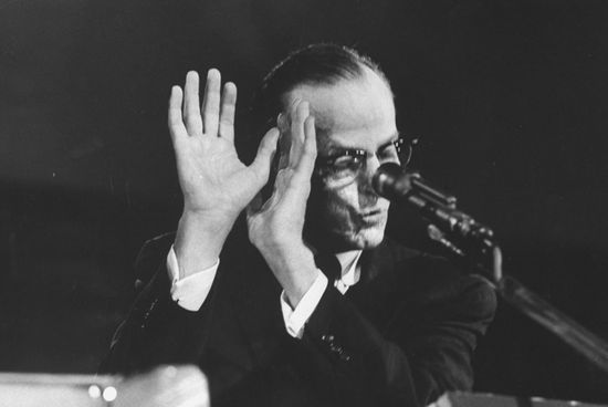 Rep Walter H Judd Speaking Gop Editorial Stock Photo - Stock Image ...