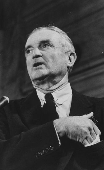 Sen Stuart Symington Announcingt His Candidacy Editorial Stock Photo ...