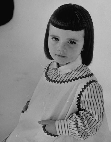 December 1950 Little Girl Model Fashion Editorial Stock Photo - Stock ...