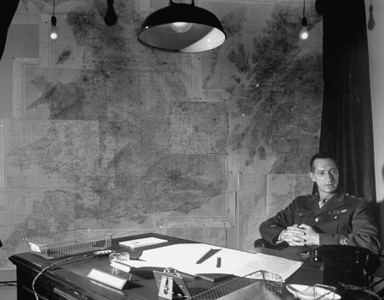 September 1942 Closeup Maj Gen Mark Editorial Stock Photo - Stock Image ...