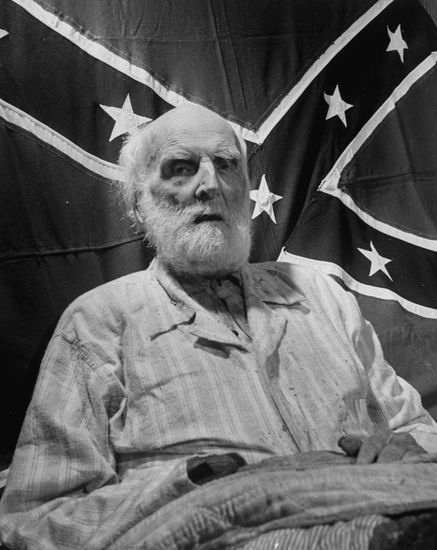 Elderly Confederate Soldier Veteran Jasper Brown Editorial Stock Photo ...