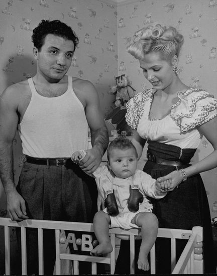 American Boxer Jake Lamotta His Wife Editorial Stock Photo - Stock ...