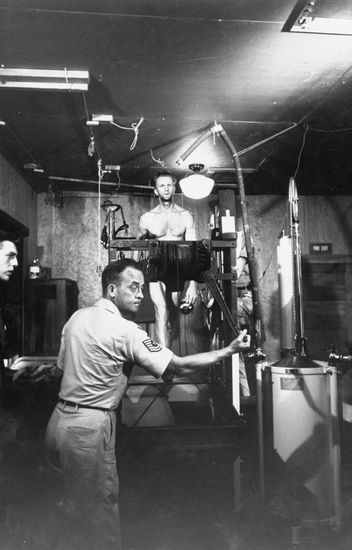 Dr Bruno Balke On Treadmill Test Editorial Stock Photo - Stock Image ...