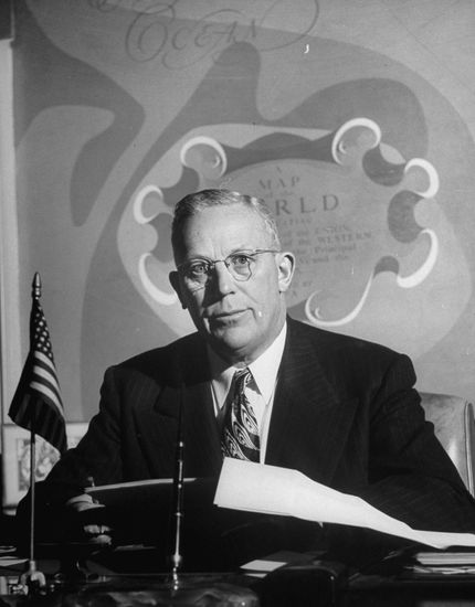 Governor Earl Warren Wearing Suit Tie Editorial Stock Photo - Stock ...