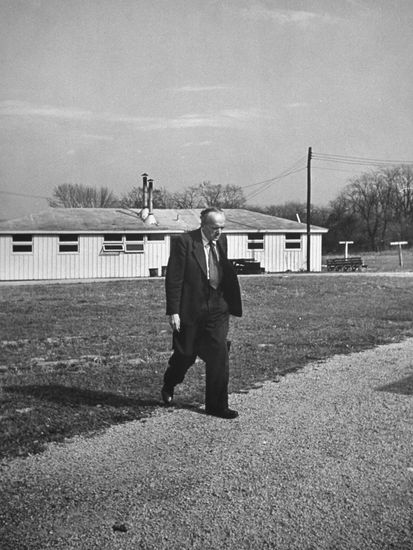 German Scientist Albert C Patin Walking Editorial Stock Photo - Stock ...