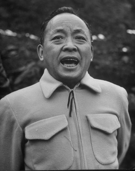 Chinese Official Li Kuo Ching Expounding Editorial Stock Photo - Stock ...