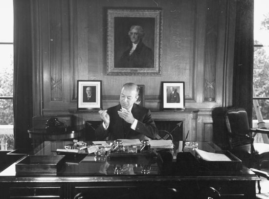Ambassador William C Bullitt Working His Editorial Stock Photo - Stock ...