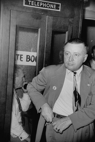 Arthur Summerfield Standing Hallway Republican Convention Editorial ...