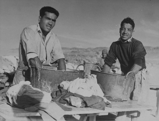 July 1940 Two Indian Soldiers Washing Editorial Stock Photo - Stock ...