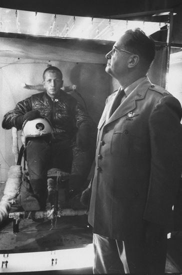 Col John P Stapp R Looking Editorial Stock Photo - Stock Image ...