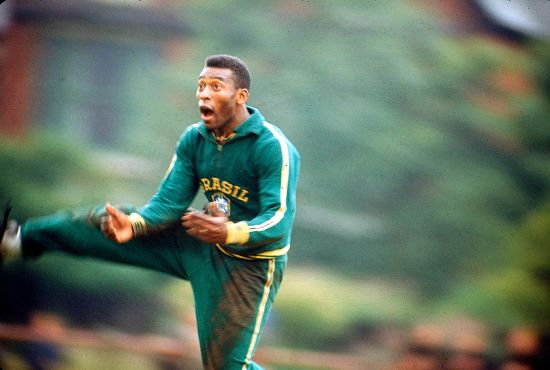 Brazilian Soccer Football Star Pele Goalkeeper Editorial Stock Photo ...