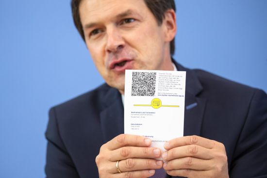 Covpass Project Manager Ronald Fritz Attends Editorial Stock Photo ...