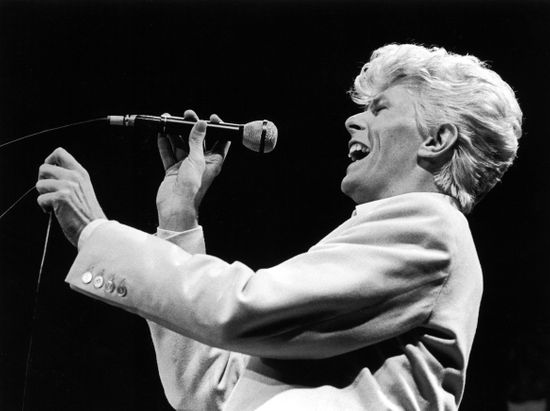 British Singer David Bowie Performs Dressed Editorial Stock Photo ...