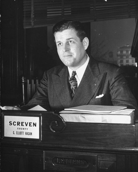 Rep George E Hagan Sitting His Editorial Stock Photo - Stock Image ...