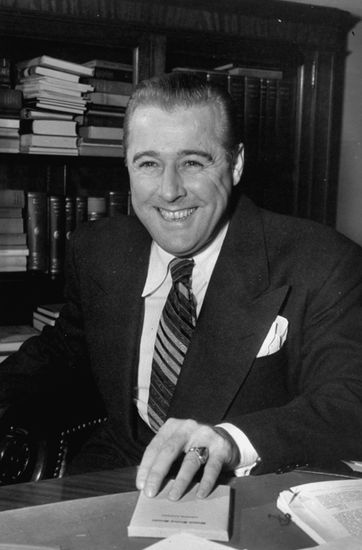 New Senator Warren Magnuson Sitting His Editorial Stock Photo - Stock ...