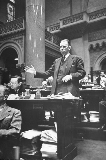 Republican Irving M Ives Speaking Congress Editorial Stock Photo ...