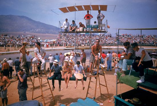 View Spectators Who Sport Bewildering Variety Editorial Stock Photo ...
