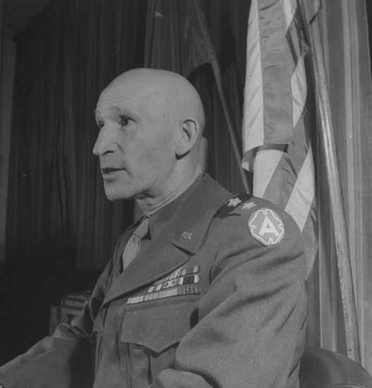 Portrait Lt Gen William H Simpson Editorial Stock Photo - Stock Image ...