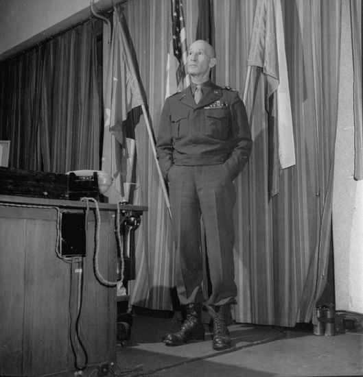 Portrait Lt Gen William H Simpson Editorial Stock Photo - Stock Image ...