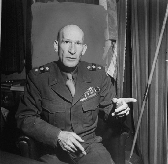 Portrait Lt Gen William H Simpson Editorial Stock Photo - Stock Image ...