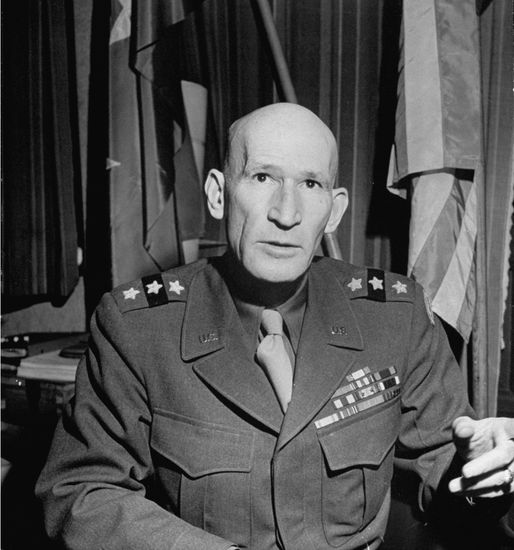 Portrait Lt Gen William H Simpson Editorial Stock Photo - Stock Image ...