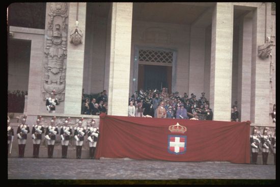 Parade Rome During Hitlers State Visit Editorial Stock Photo - Stock ...