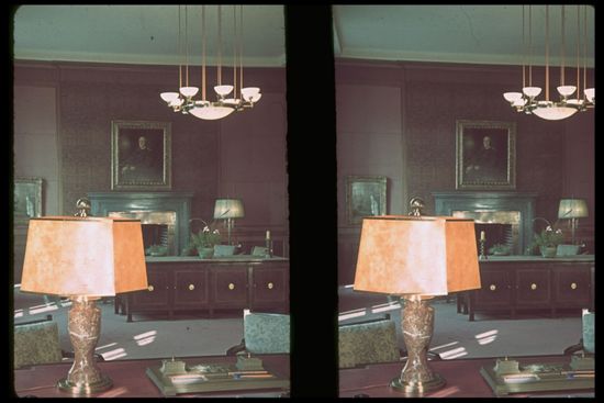 Germany Circa 1940 Hitlers Office Fuhrerbau Editorial Stock Photo ...