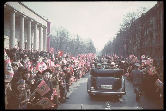 Germany March 26 Hitlers Triumphal Tour Editorial Stock Photo - Stock ...