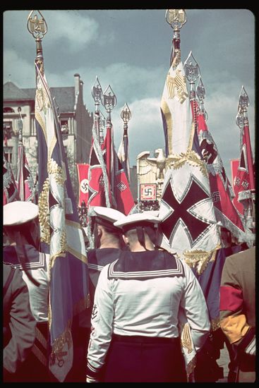Germany April 20 Military Demonstration Hitlers Editorial Stock Photo ...