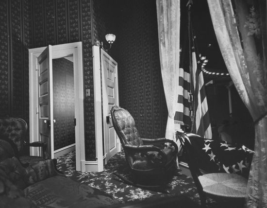 Presidents Box Newly Restored Ford Theater Editorial Stock Photo ...